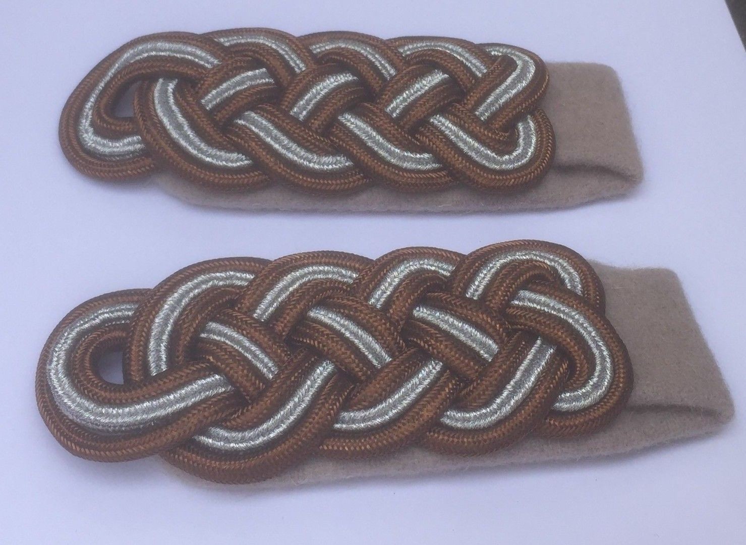 GERMAN WW2 WAFFEN ELITE BRIGADIER GENERAL SHOULDER BOARDS | eBay UK