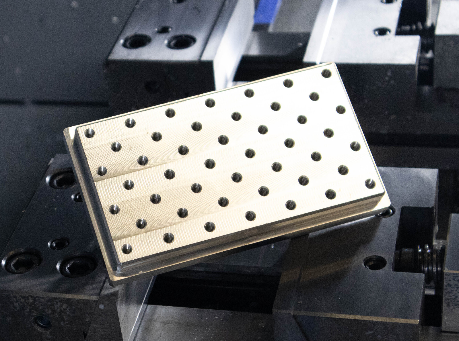 Mini vice pallet, fixture pallet, milling machine, pillar drill ...