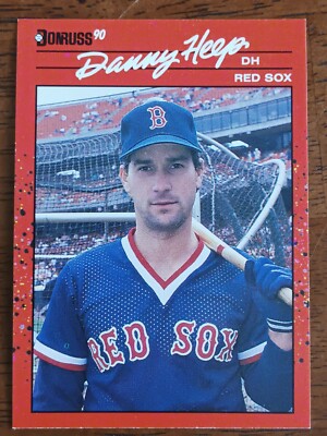 DANNY HEEP BOSTON RED SOX 1990 DONRUSS BASEBALL CARD #358 | eBay