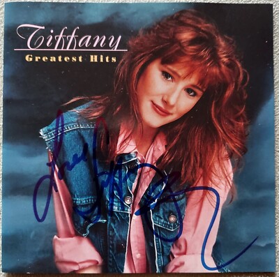 TIFFANY Greatest Hits USA CD Album AUTOGRAPHED by TIFFANY | eBay