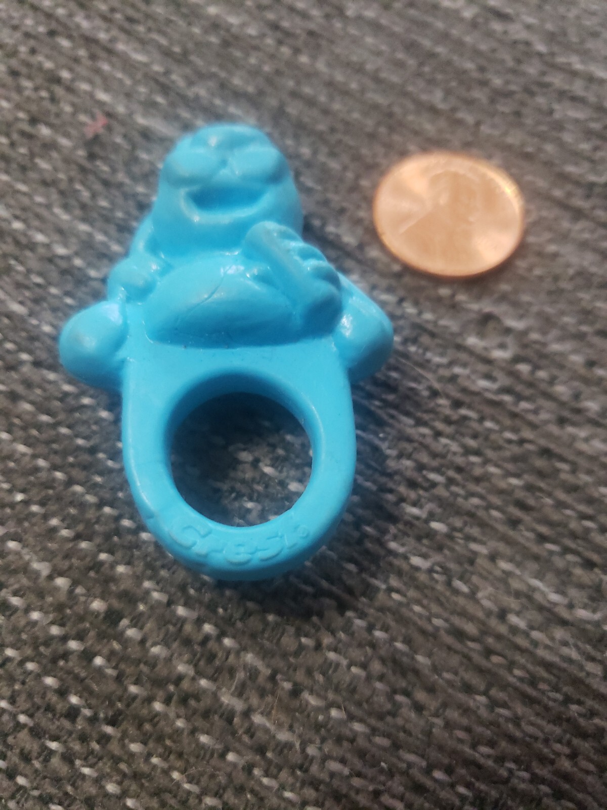 Crest Toothpaste PVC Rubber Ring 1988 P&G Vintage Advertising figure ...