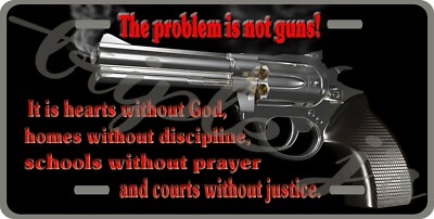 GUNS License Plate | eBay