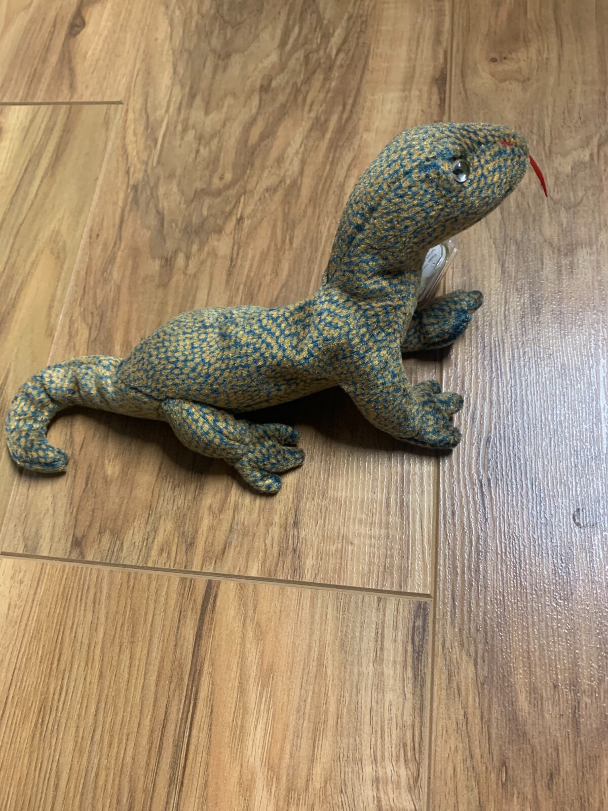 Ty Beanie Baby Scaly the Lizard DOB February 9, 1999 MWMT | eBay