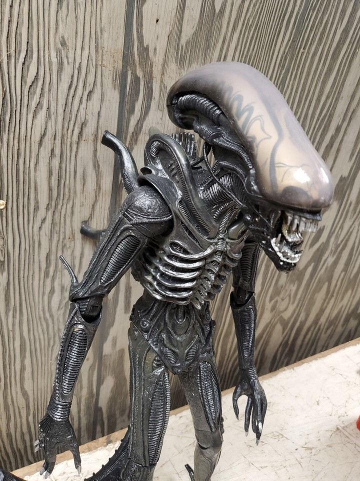 Neca 2008 Alien Big Chap Xenomorph 20" Tall Stiff Joints 1/4 Scale Rare ...