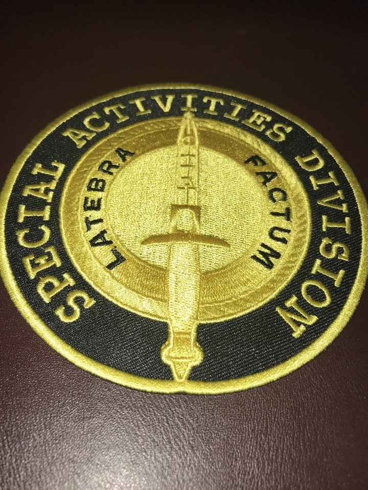 CIA SAD Special Activities Division SOG Latebra Factum 5 Inch Patch ...