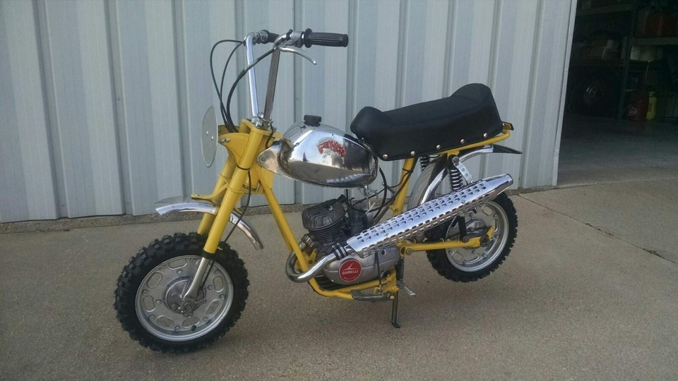 1969 Broncco TC-4 Cross minibike Vintage Italian mini bike 50cc AHRMA ...