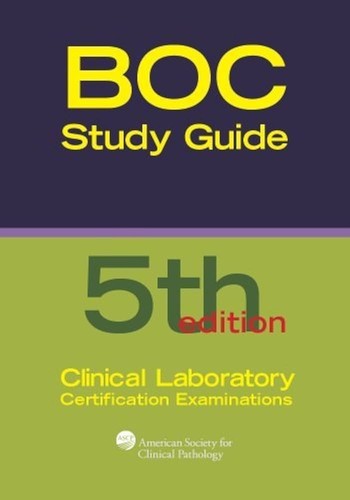 BOC Study Guide 5th Edition Clinical Laboratory Certification ...