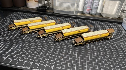 Bachmann OO Gauge JJA Custom Network Rail 5 Wagon Set | eBay UK
