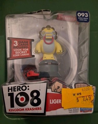 Hero 108 Figure Kingdom Krashers LIGER KING #093 1st Series Game Cards ...