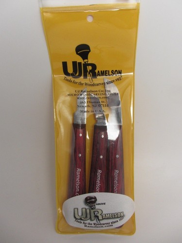 Ramelson Wood Carving Tools Chip & Stab Carving Knife Set 3pc ...