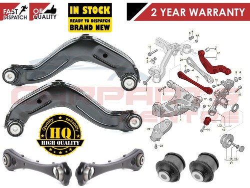 FOR AUDI A4 S4 RS4 B6 B7 EXEO REAR SUSPENSION WISHBONES CONTROL ARMS ...