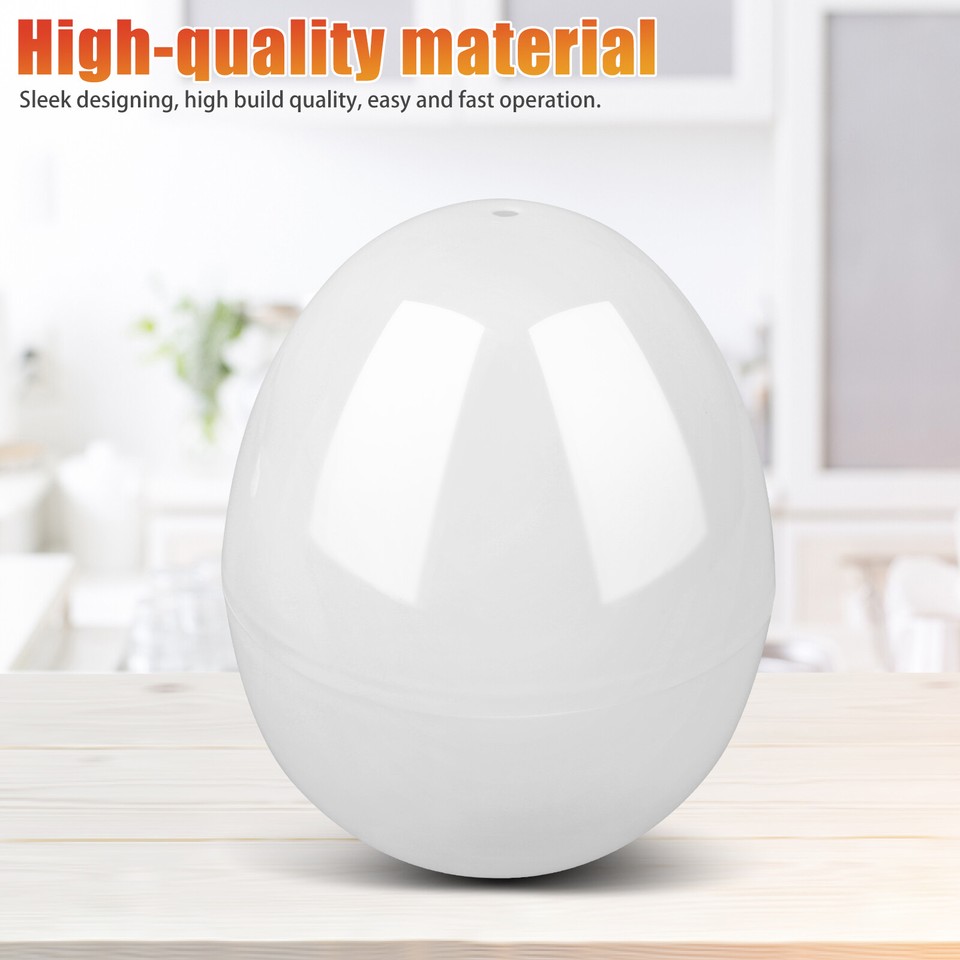 Safe Microwave Egg Boiler Cooker Ball Shape Steamer Kitchen Cook Tool ...