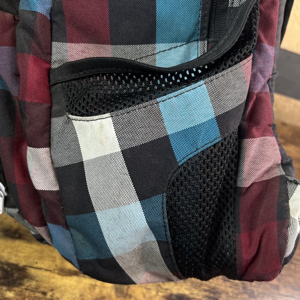 Dakine Backpack Mens Checkered Plaid Floral Inside Hiking Backpack | eBay