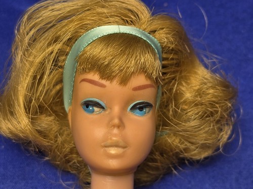 Vintage Barbie Blonde Side Part Side-Part American Girl Barbie and Suit ...