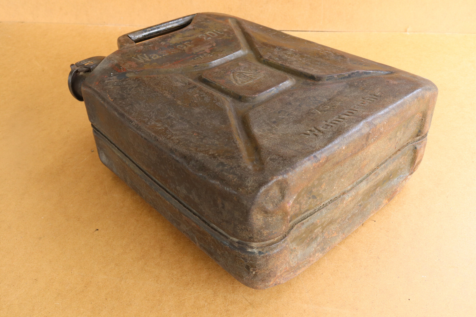 Vintage German Military Wehrmacht Army Jerry Can Wasser Water ABP WWII ...