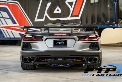 Corvette C8 FORGED Carbon fiber Rear Diffuser Bumper Z07 Chevy C8 ...