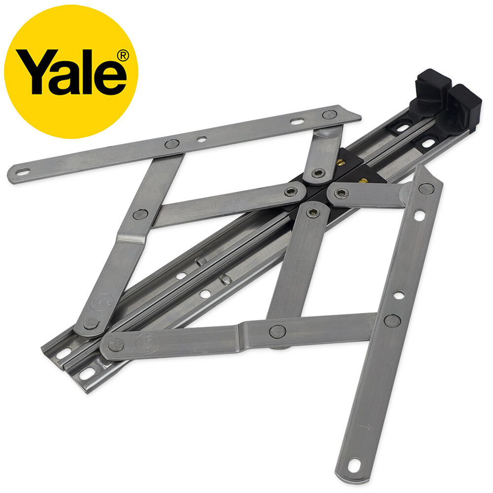 Yale uPVC Window Hinge Double Glazing Friction Stay PVC 13mm & 17mm ...