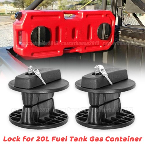 Pair Lock for 20L Fuel Tank Gas Container Gasoline Pack Mounting ...