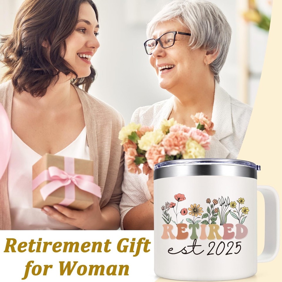 Lifecapido Retirement Gift for Woman, Retirement Gifts for Women 2025 ...