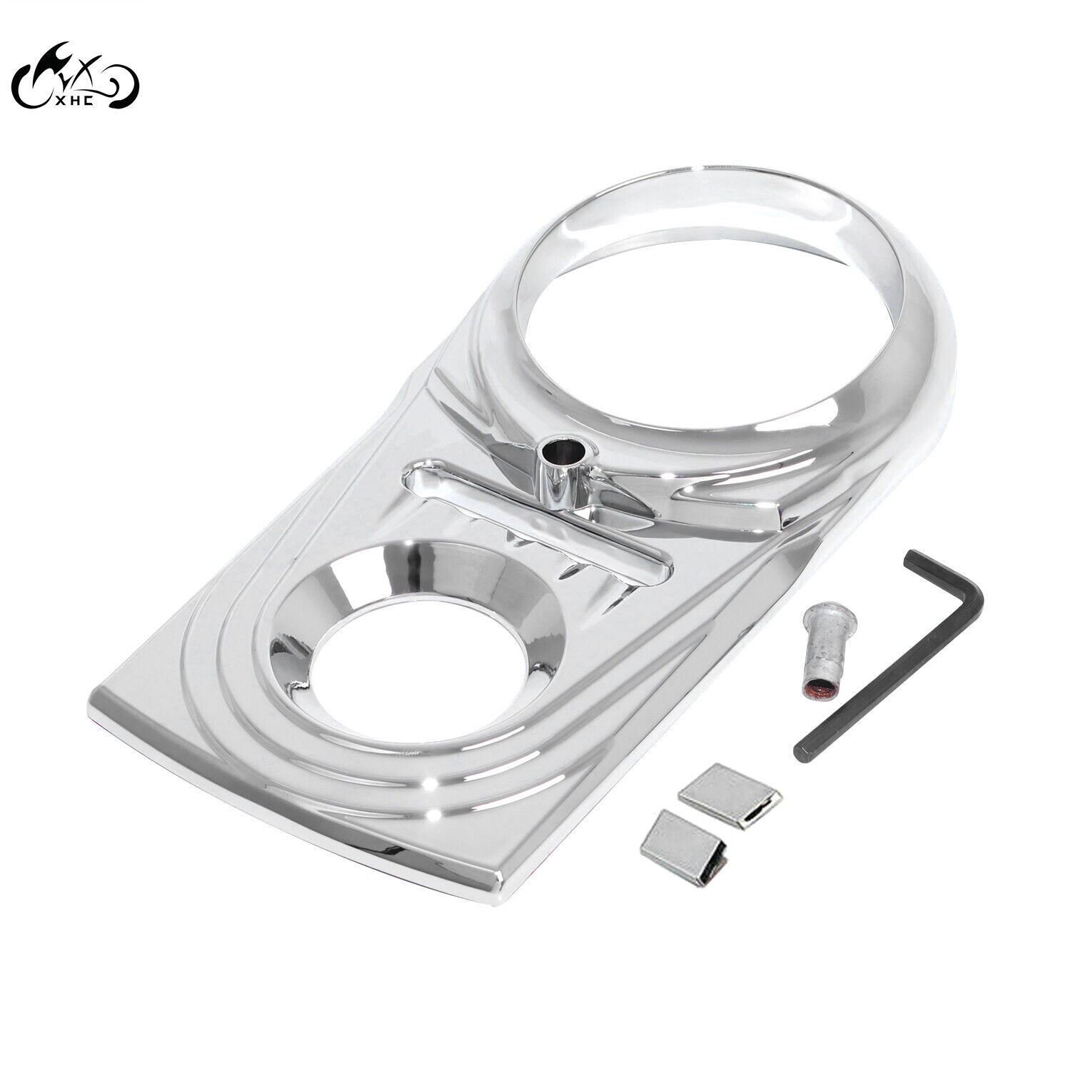 Dash Panel Insert Cover Tank Lower Extension For Harley Softail ...