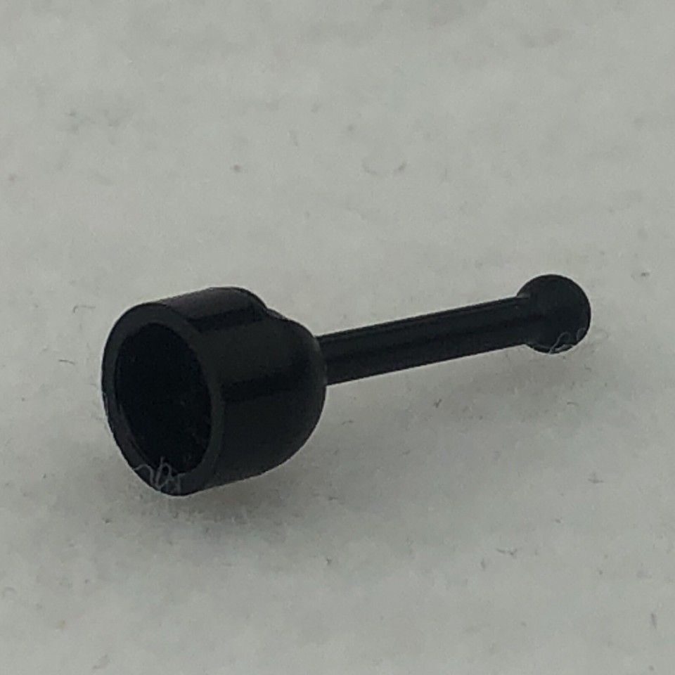 LEGO 4592c02 Black Antenna Small Base with Black Lever (4592 / 4593 ...