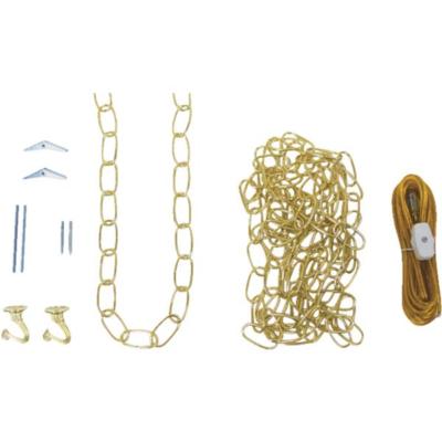 (2)-Westinghouse Brass Swag Cord Switch Chain Hook Lamp Kit 70480 | eBay