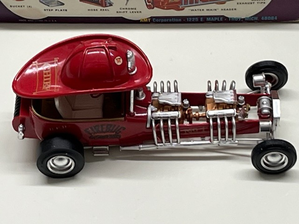 AMT 🔥 FIREBUG 🔥 FIRE TRUCK MODEL KIT Hotrod Show Car Barris ZZR BUILT ...