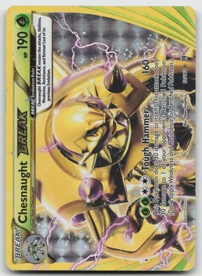 Chesnaught BREAK Ultra Rare XY - BREAKthrough 12/162 Pokemon | eBay