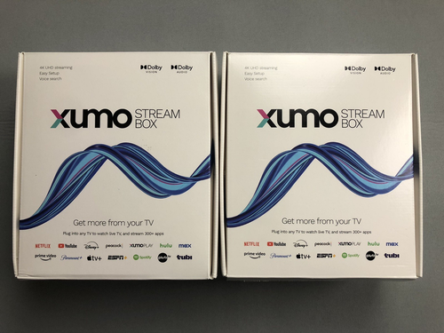 2 xumo stream box - 4k one unopened and one opened | eBay