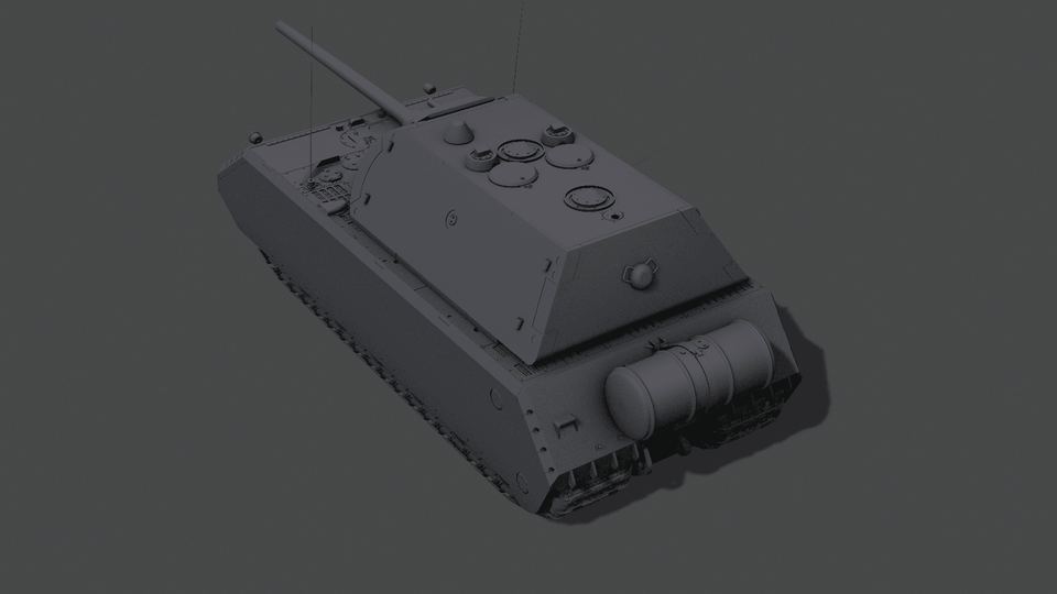 1/16 3d print tank rc with system Pz.Kpfw VIII Maus painted battery | eBay