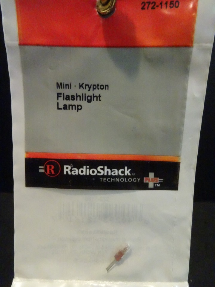 RadioShack Mini Krypton Flashlight Lamp 272-1150 2 pks | eBay
