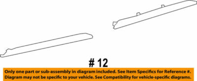 52724-33010 Toyota Moulding, rear bumper extension, lh 5272433010, New ...