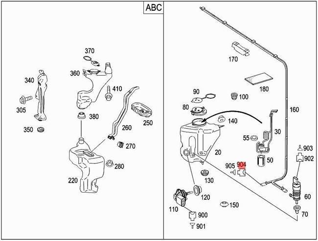 Genuine Housing MERCEDES 906 A207 C204 C207 C216 R171 2115451328 | eBay