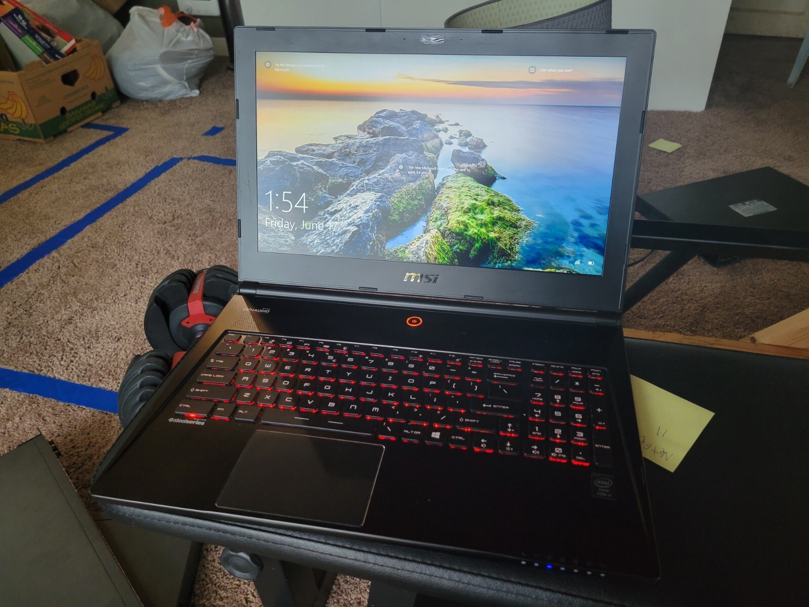 msi ghost pro Gaming Laptop W10 i7-4710HQ @ 2.50 GH, 12GB RAM ...