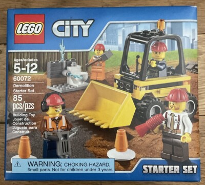 LEGO CITY 60072 Demolition Starter Set BRAND NEW SEALED IN BOX RETIRED ...