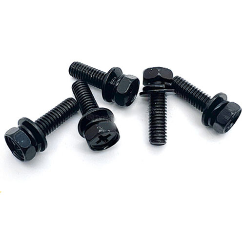 M8 Phillips Screws External hex Screw Three Combinations With Spring ...
