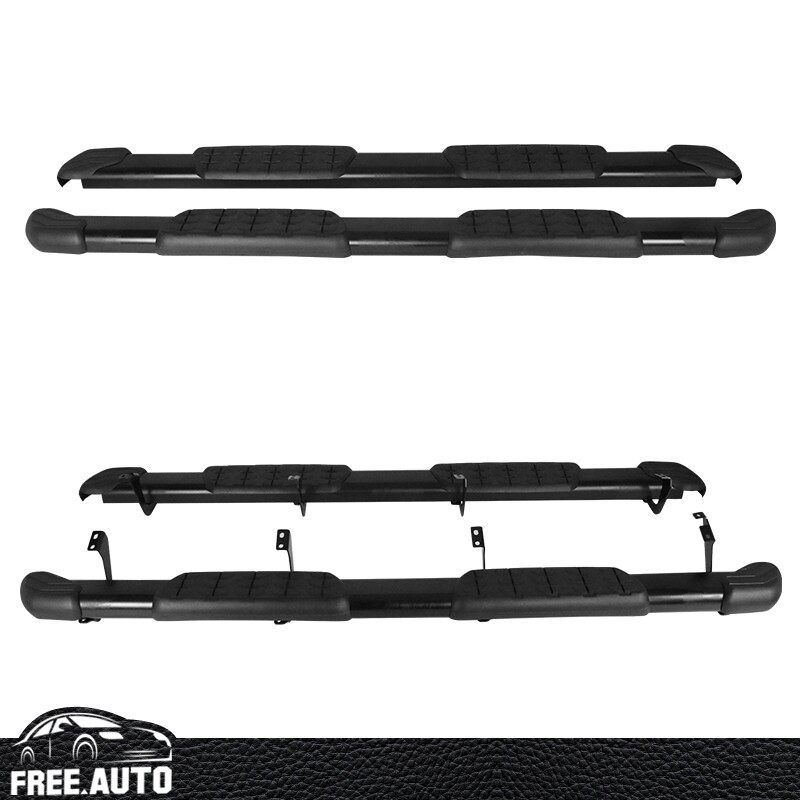 Side Step Nerf Bar Running Board For 07-21 Toyota Tundra Crewmax Cab 5 ...