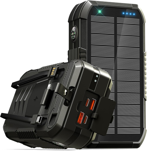 Power Bank Solare 70000 Mah: PD 30 W USB C Power Bank Ricarica Rapida ...