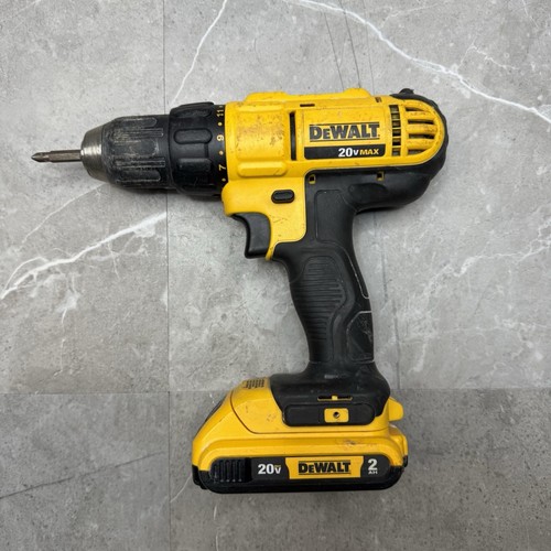 DEWALT DCD771 20V MAX Cordless 1/2" Drill Driver w/ Battery | eBay