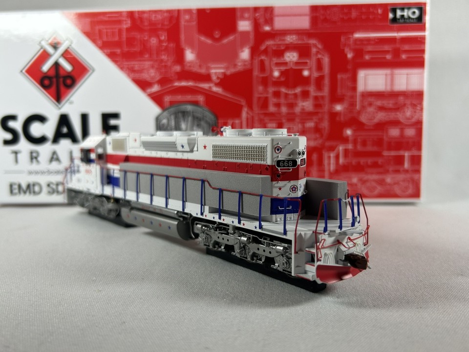 HO ScaleTrains DCC Sound EJ&E Bicentennial SD38-2 #668 Brand New | eBay