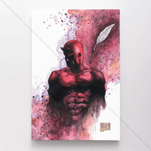 Daredevil Poster Canvas Textless Vol 2 #15 Comic Book Art Print | eBay