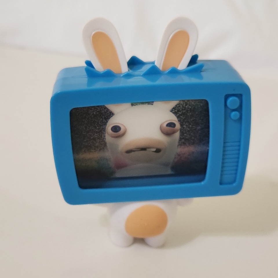 Lot 4 RAVING RABBIDS McDonalds Happy Meal Toys 2015 | eBay