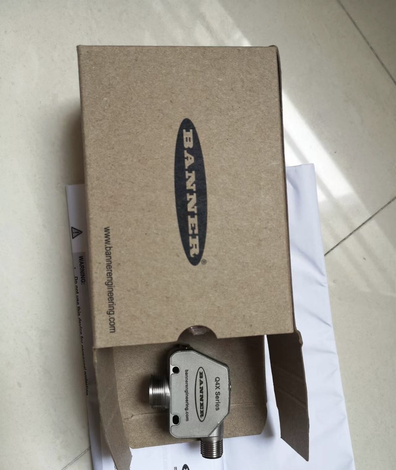 1 Banner Q4xtblaf500-q8 Rugged Laser Distance Sensors for sale online ...