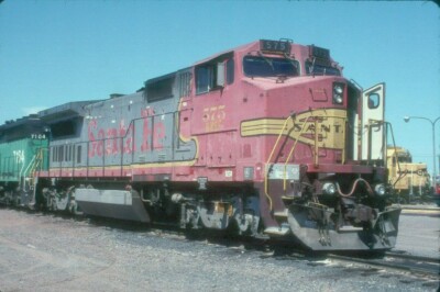ATSF 575 B40-8W (SANTA FE) --- Original Slide T7-5 | eBay