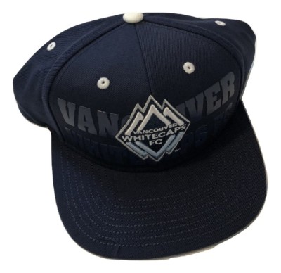 NWT New Vancouver Whitecaps FC adidas MLS Academy Navy Snapback Hat Cap ...