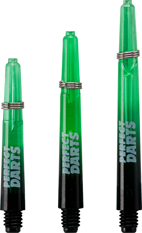 3 Sets (9) Dart Stems Darts Shafts Polycarbonate Two Tone 3 Lengths 6 ...