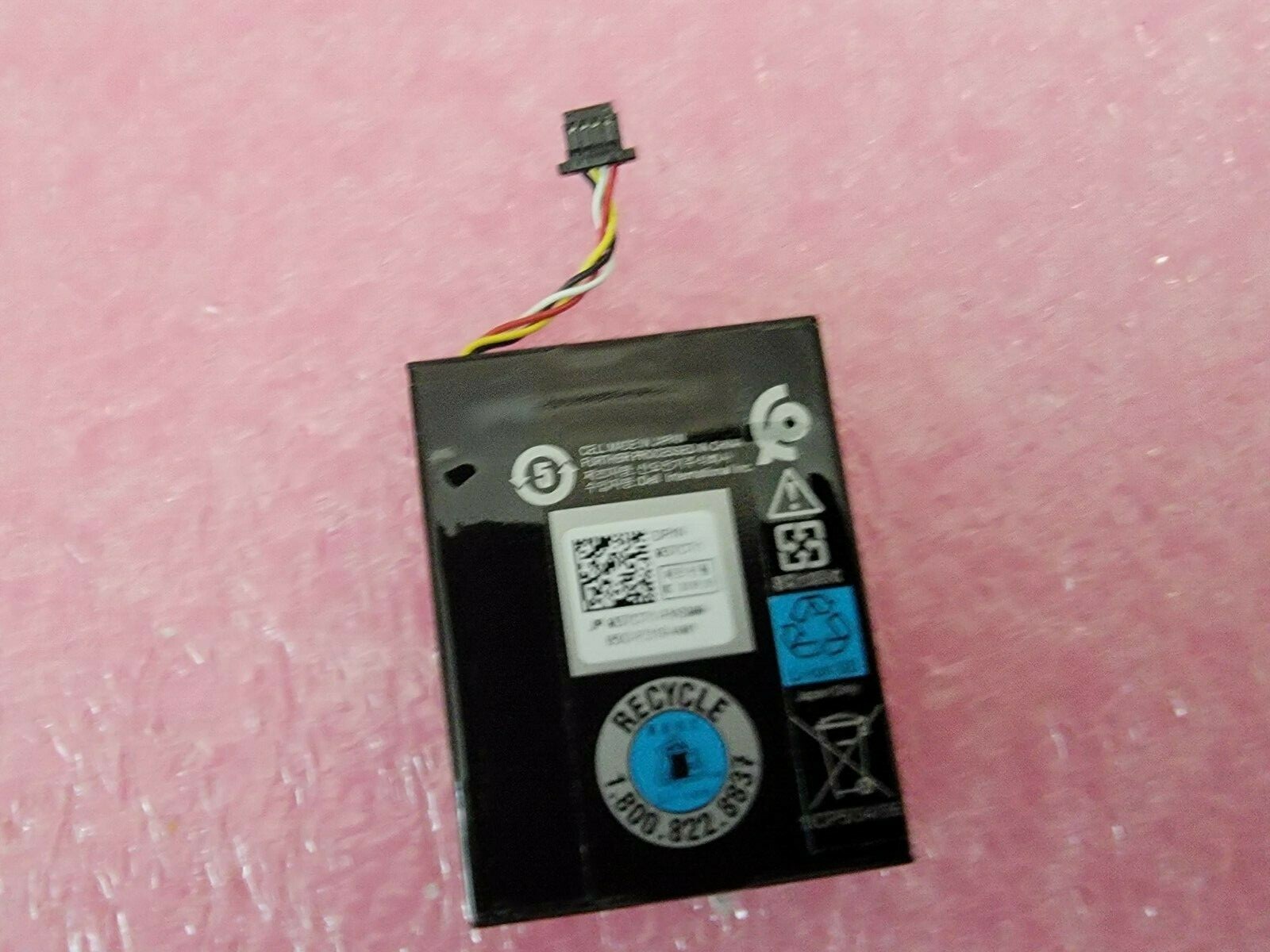Dell Battery 70K80 T40JJ 3.7V 1.8Wh 500mAh for PERC RAID H710 H730 H810 ...