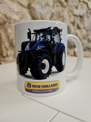 New Holland T7 Tractor Cup Mug Farmer Agriculture Gift Present | eBay UK