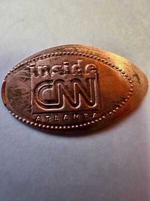 Inside CNN Atlanta Elongated Coin Penny | eBay
