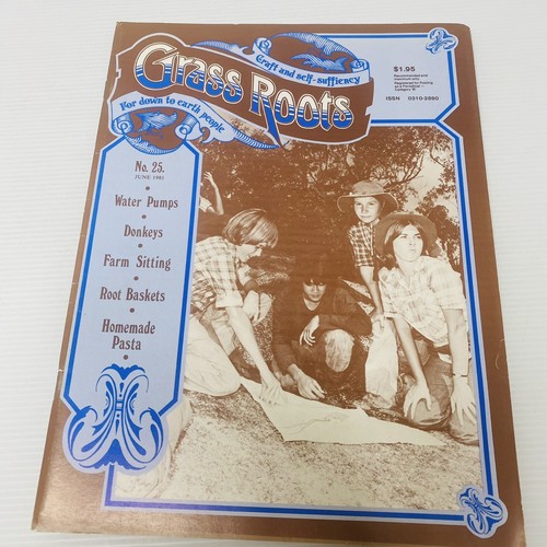 VINTAGE - GRASS ROOTS MAGAZINE FAMILY BOOK - 1981 - Issue No. 25. | eBay